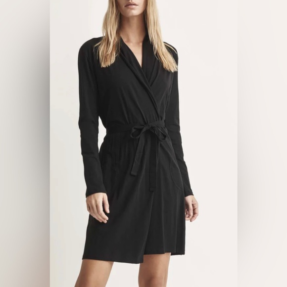 Skin | Intimates & Sleepwear | Skin Soft Pima Cotton Modal Wrap Robe In ...